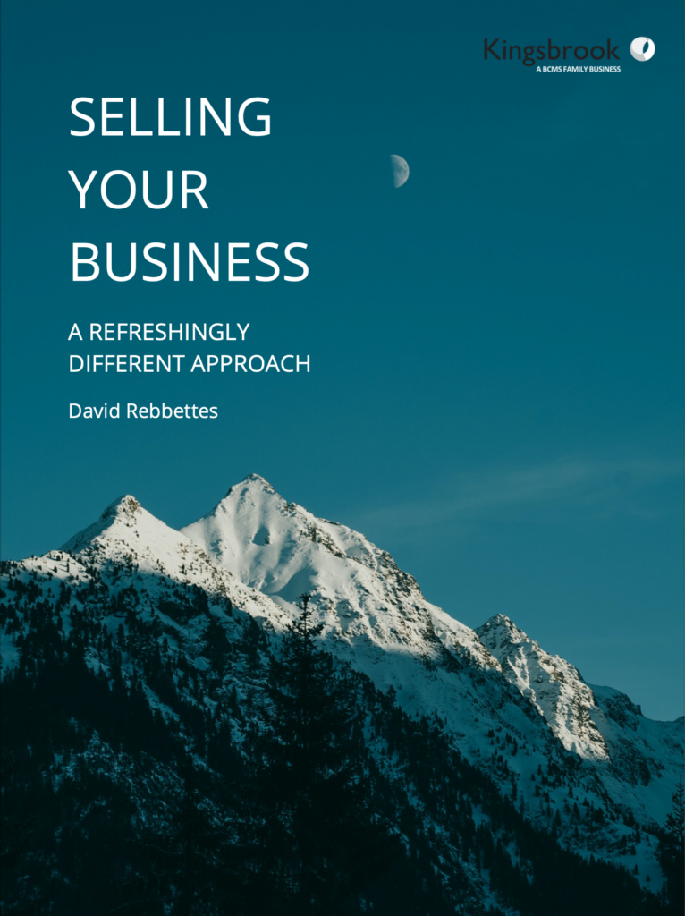 A Refreshingly Different Approach to Selling Your Business